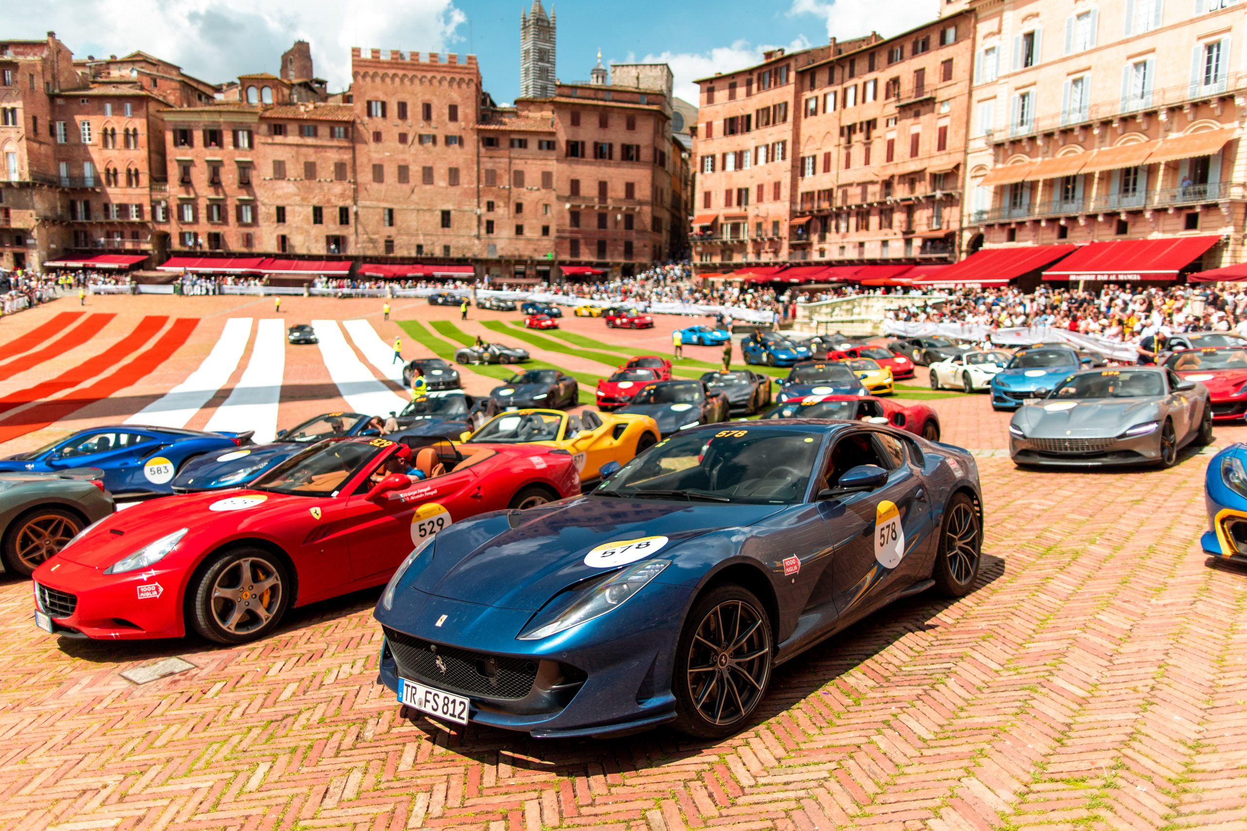 Andrea Milesi and Giordano Mozzi won the Ferrari Tribute 1000 Miglia ...
